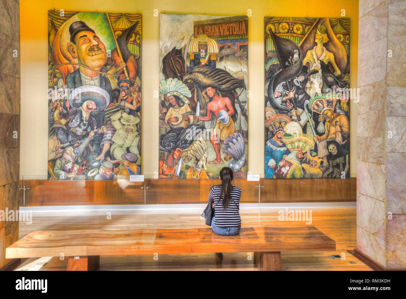 Mural de diego rivera hi-res stock photography and images - Alamy