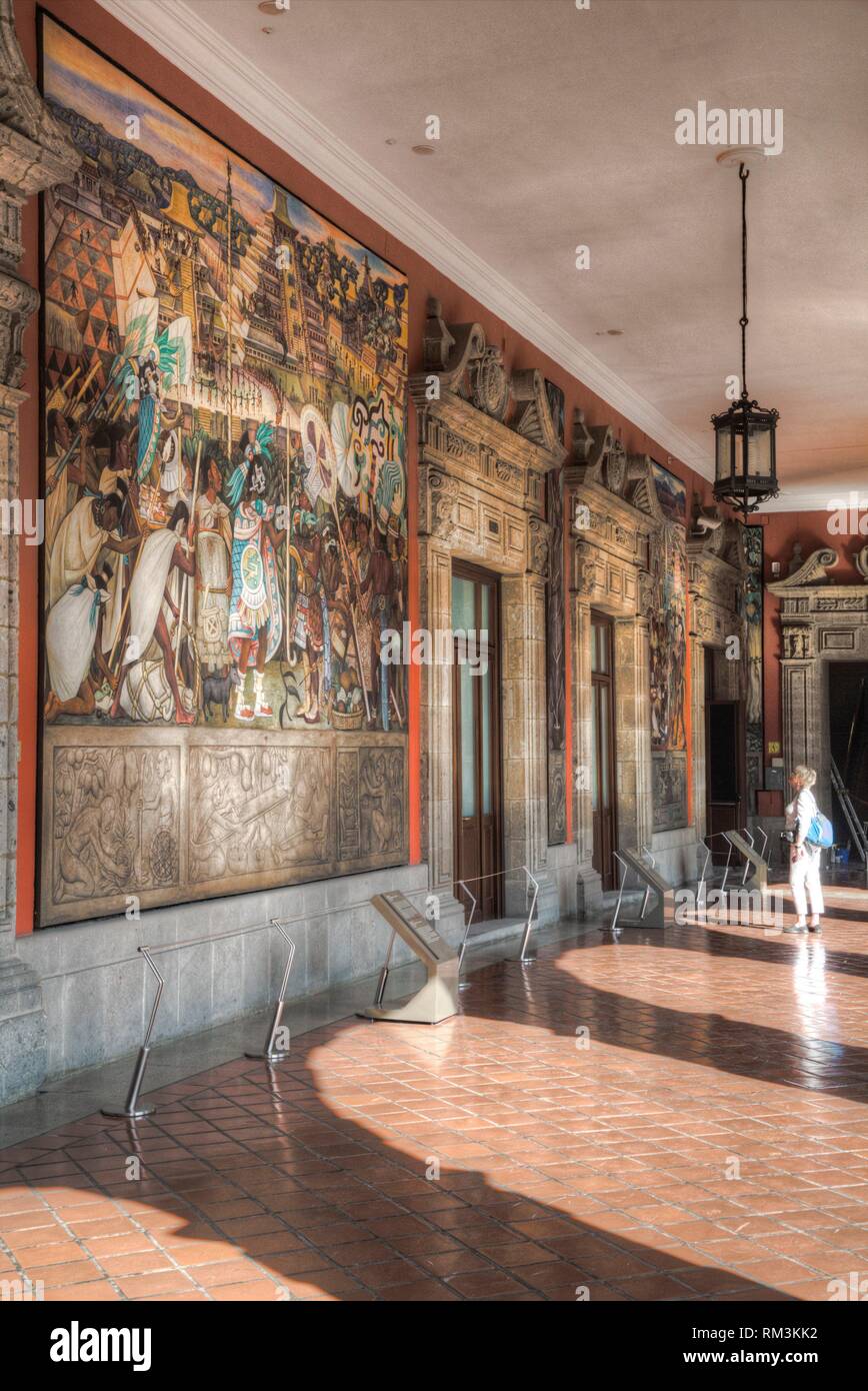 The corridor murals hi-res stock photography and images - Alamy