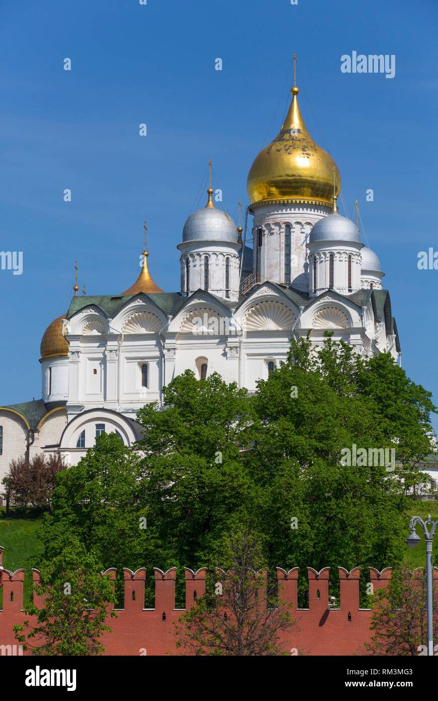 Moscow cathedral archangel hi-res stock photography and images - Alamy