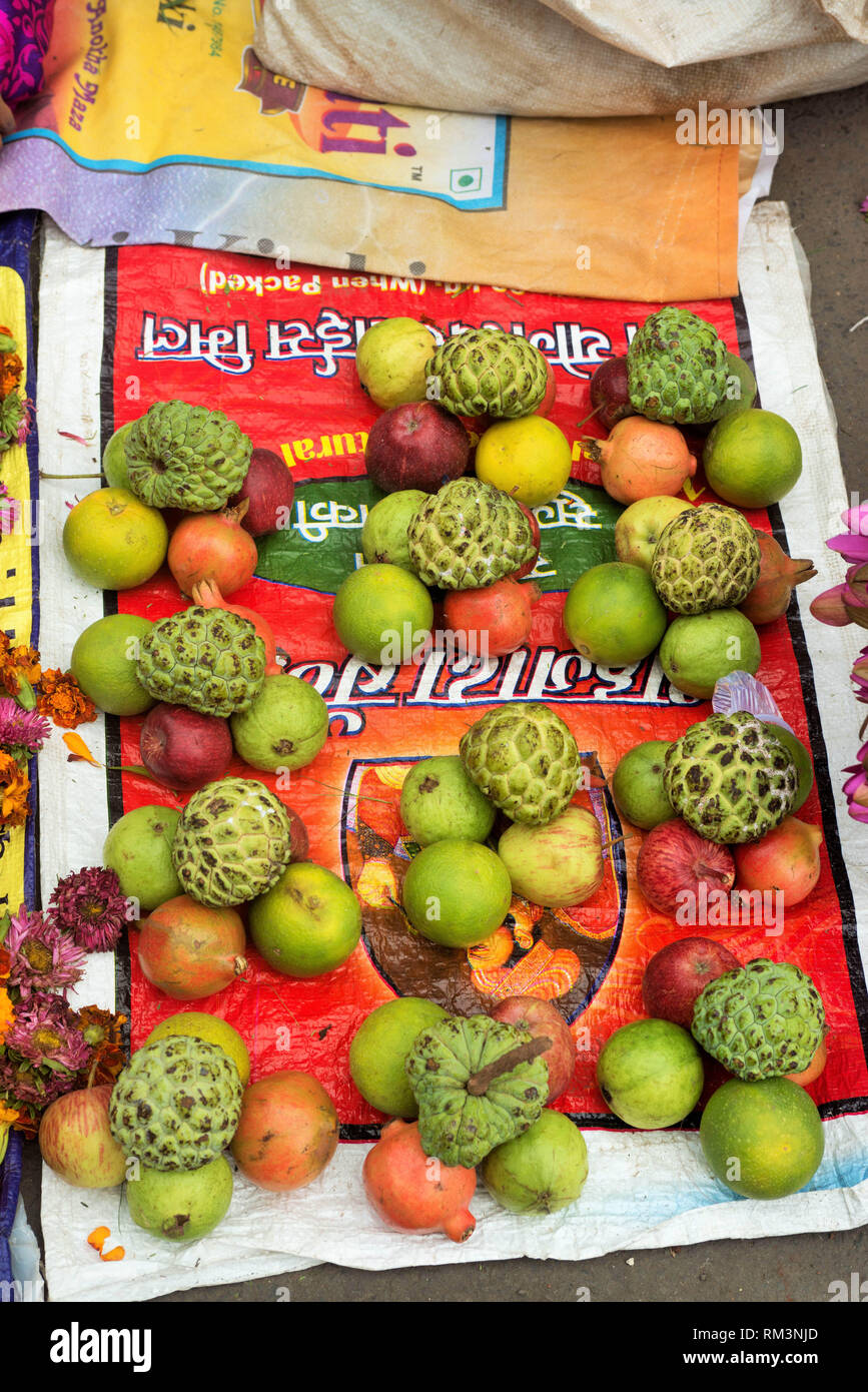 fruits, Ganapati festival, Pune, Maharashtra, India, Asia Stock Photo ...