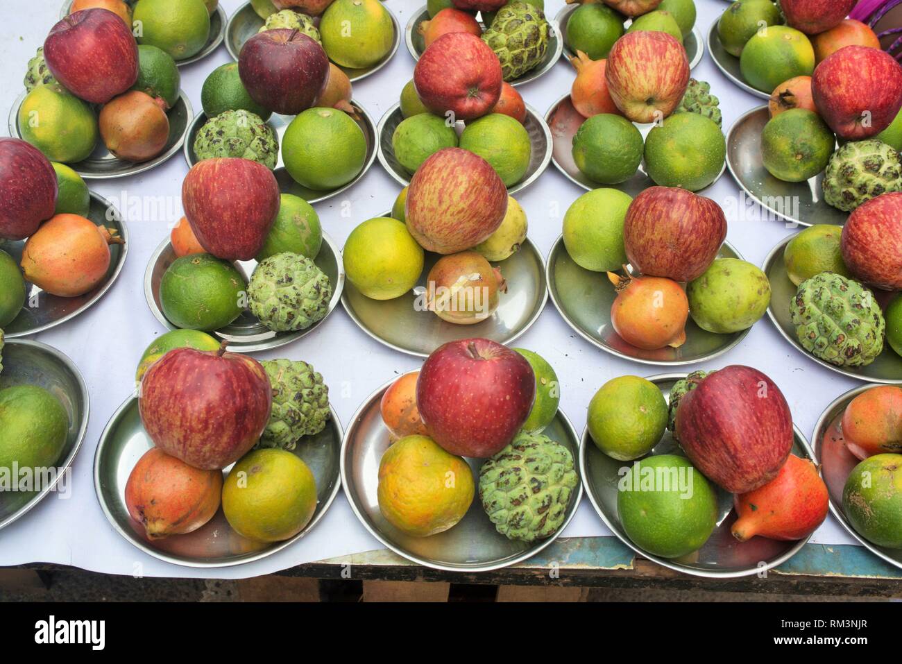 fruits, Ganpati festival, Pune, Maharashtra, India, Asia Stock Photo ...