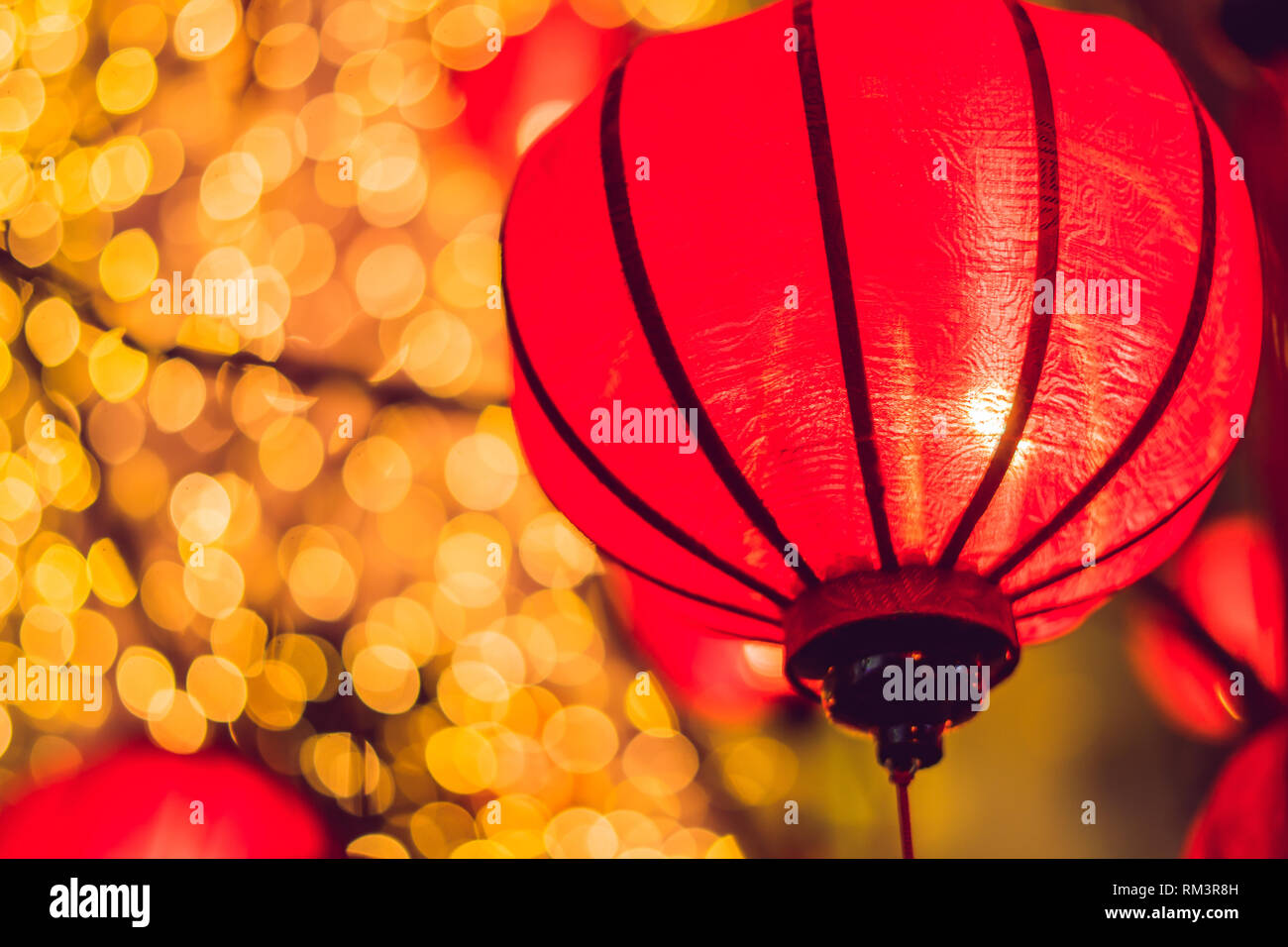 Chinese lanterns during new year festival. Vietnamese New Year Stock ...