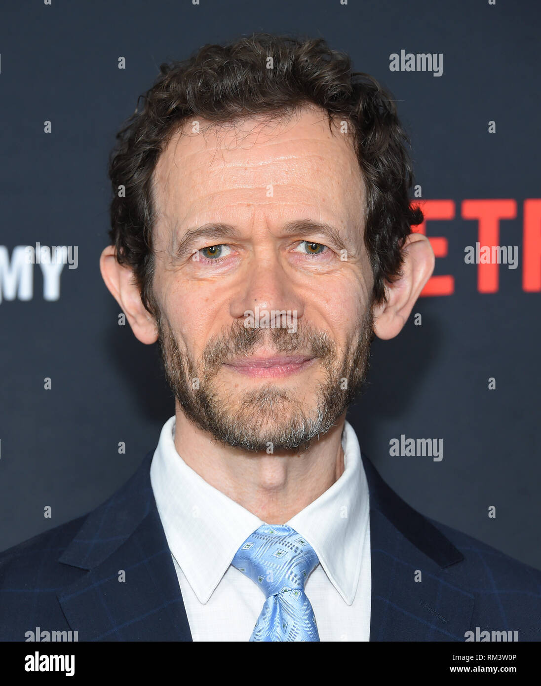 Hollywood, California, USA. 12th Feb, 2019. Adam Godley arrives for ...