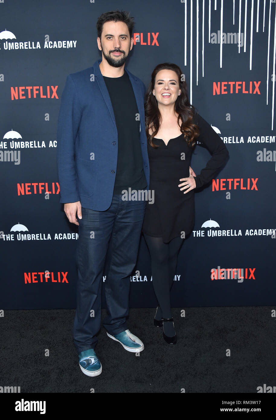 Hollywood, California, USA. 12th Feb, 2019. Jeremy Slater and Melissa ...