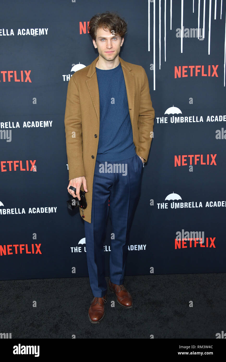 Hollywood, California, USA. 12th Feb, 2019. Keegan Allen arrives for ...