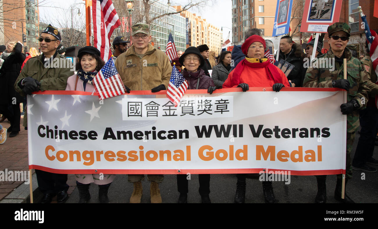 Washington, United States Of America. 10th Feb, 2019. Chinese American ...