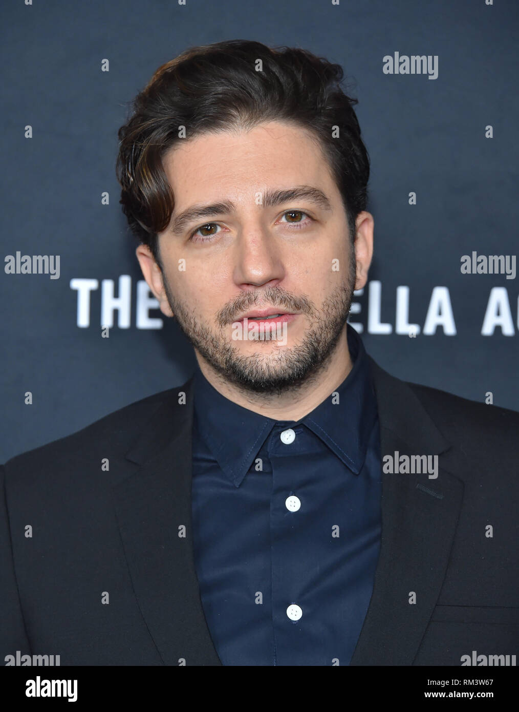Hollywood, California, USA. 12th Feb, 2019. John Magaro arrives for ...