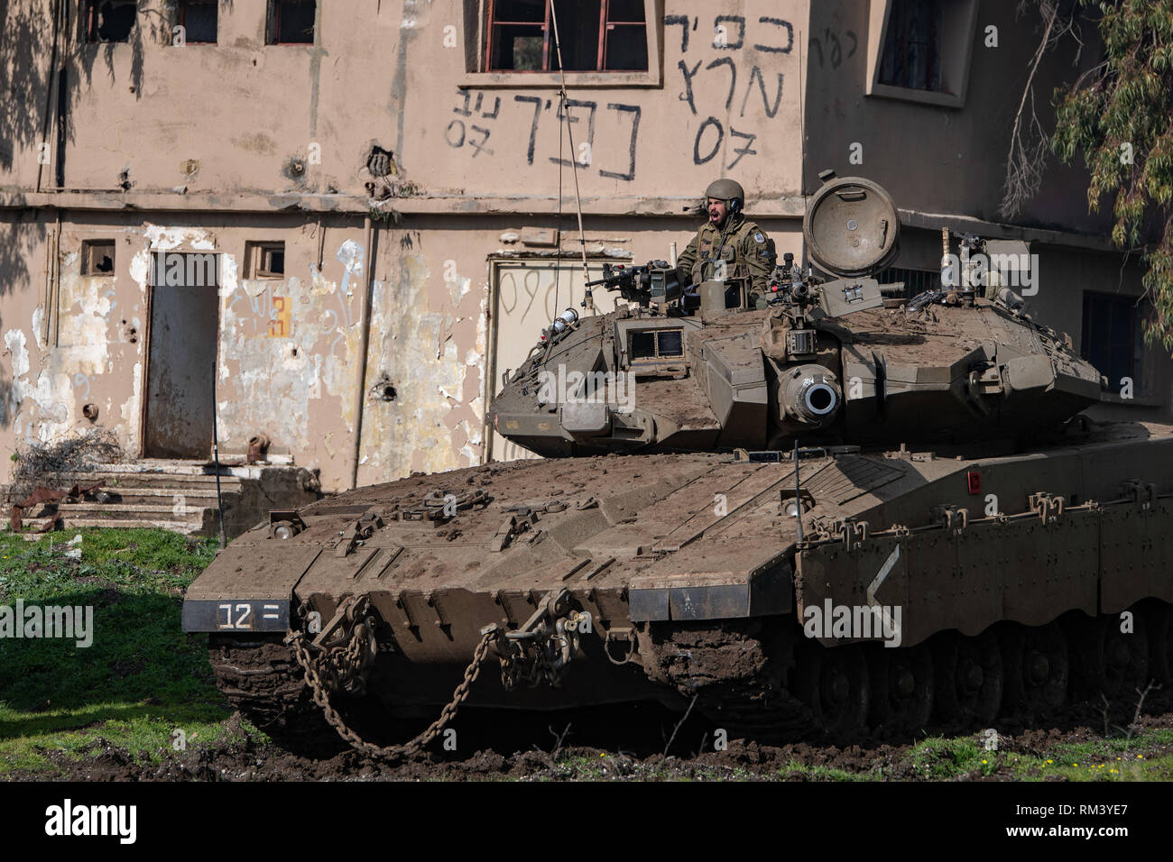 Israeli tank hi-res stock photography and images - Alamy