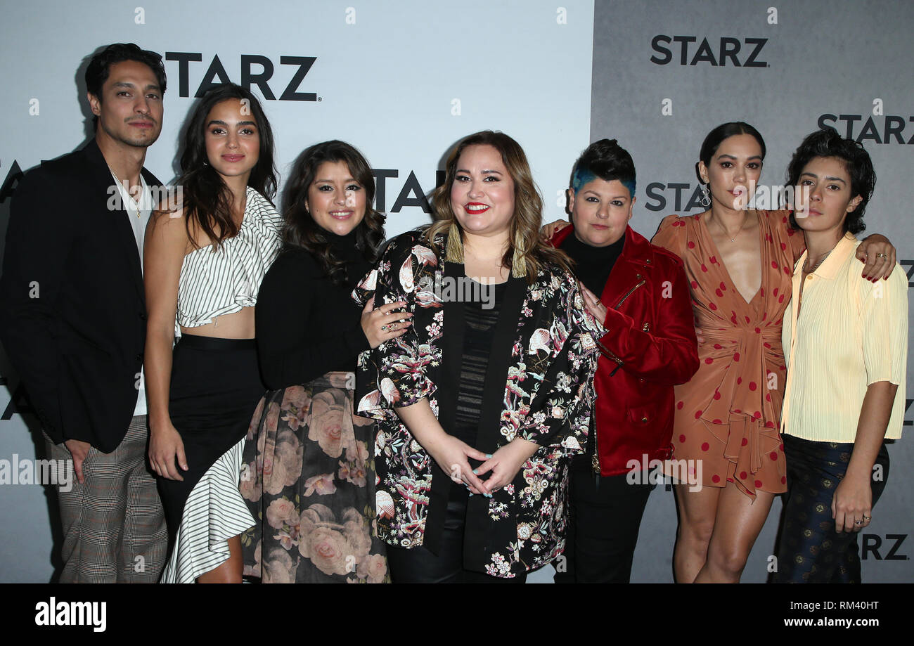 Los Angeles, Ca, USA. 12th Feb, 2019. Carlos Miranda, Melissa Barrera ...