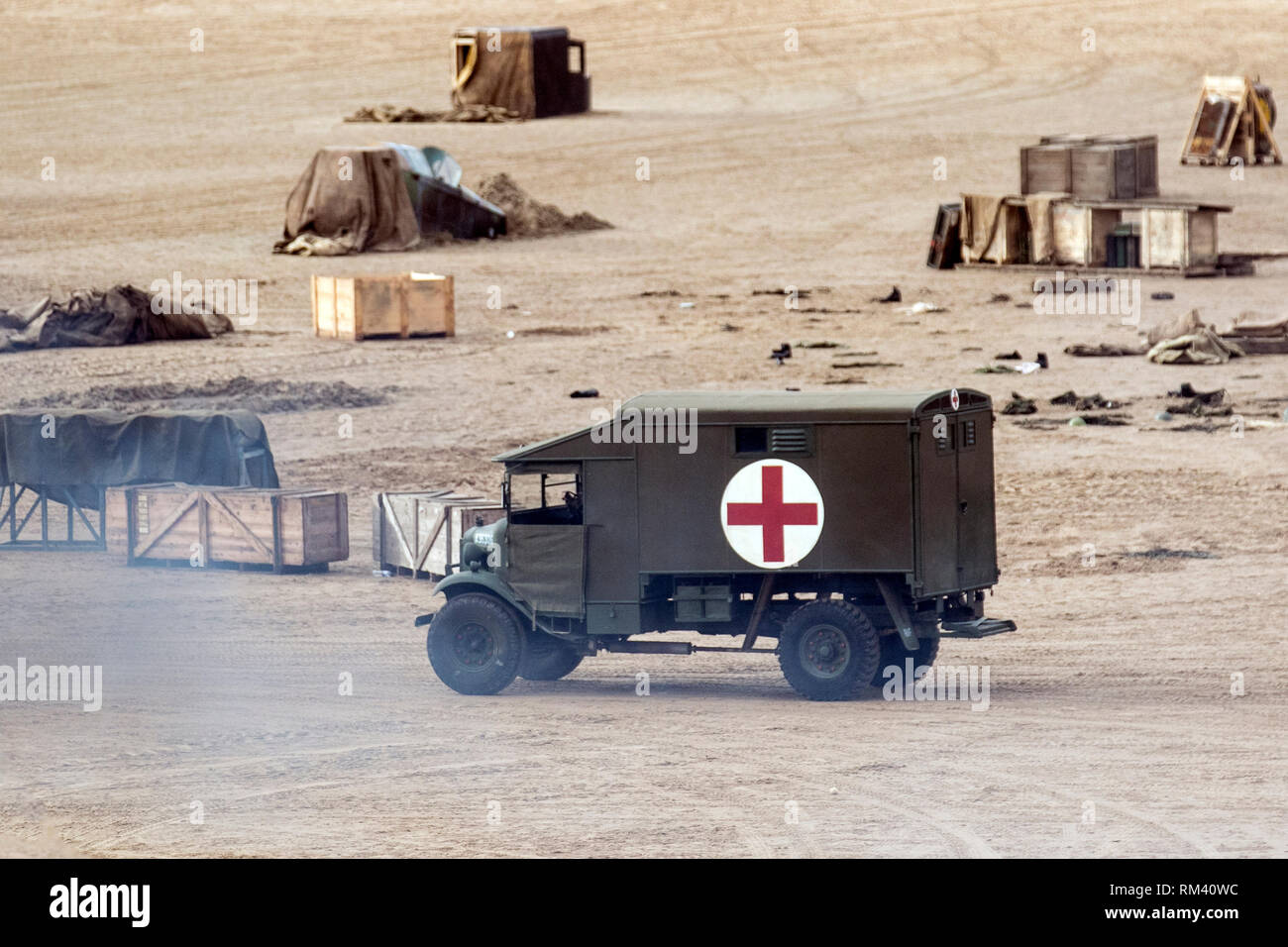 Vintage Wartime Fire Engine High Resolution Stock Photography and ...