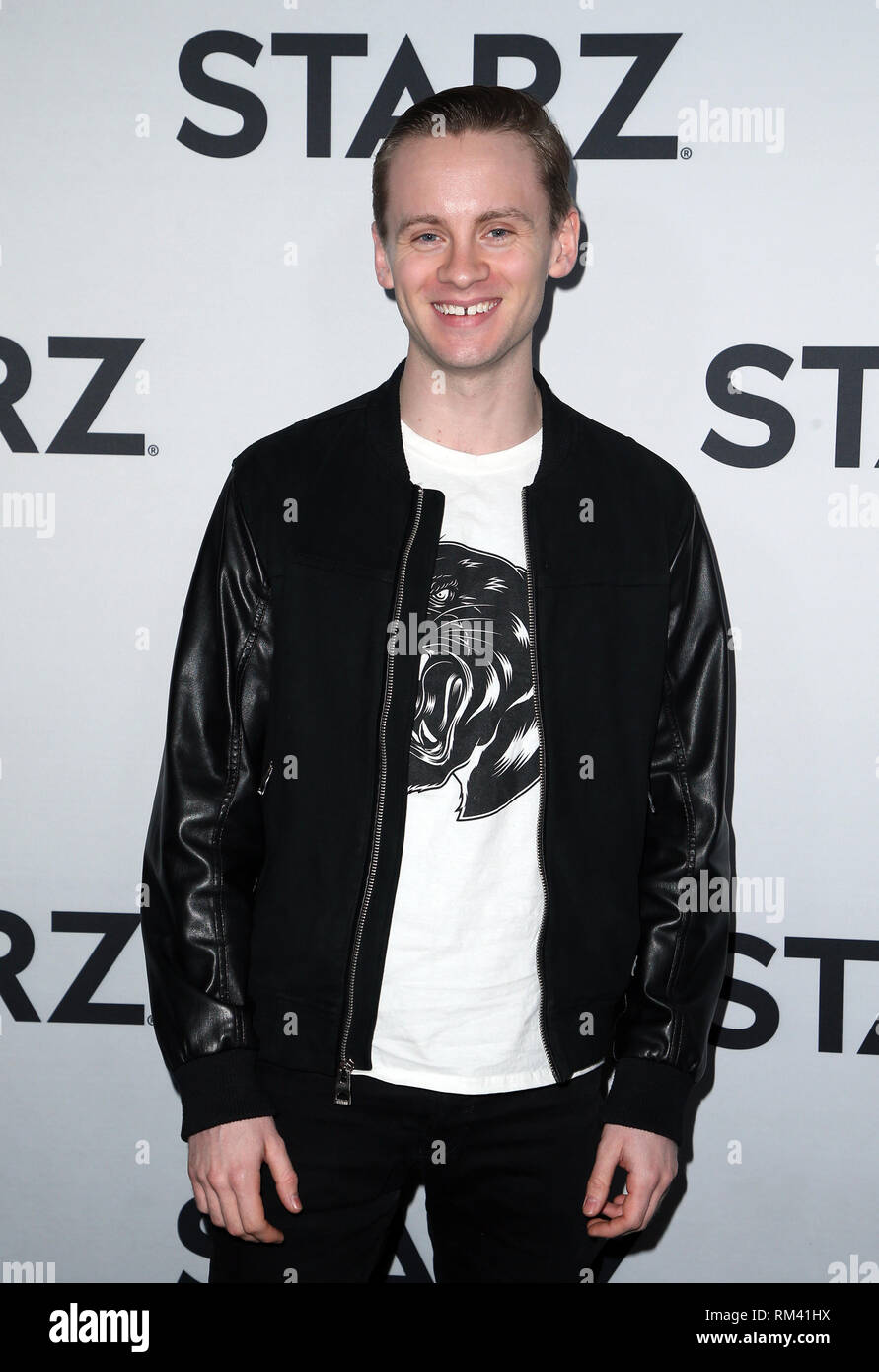 Los Angeles, Ca, USA. 12th Feb, 2019. Bruce Langley, at the STARZ TCA ...
