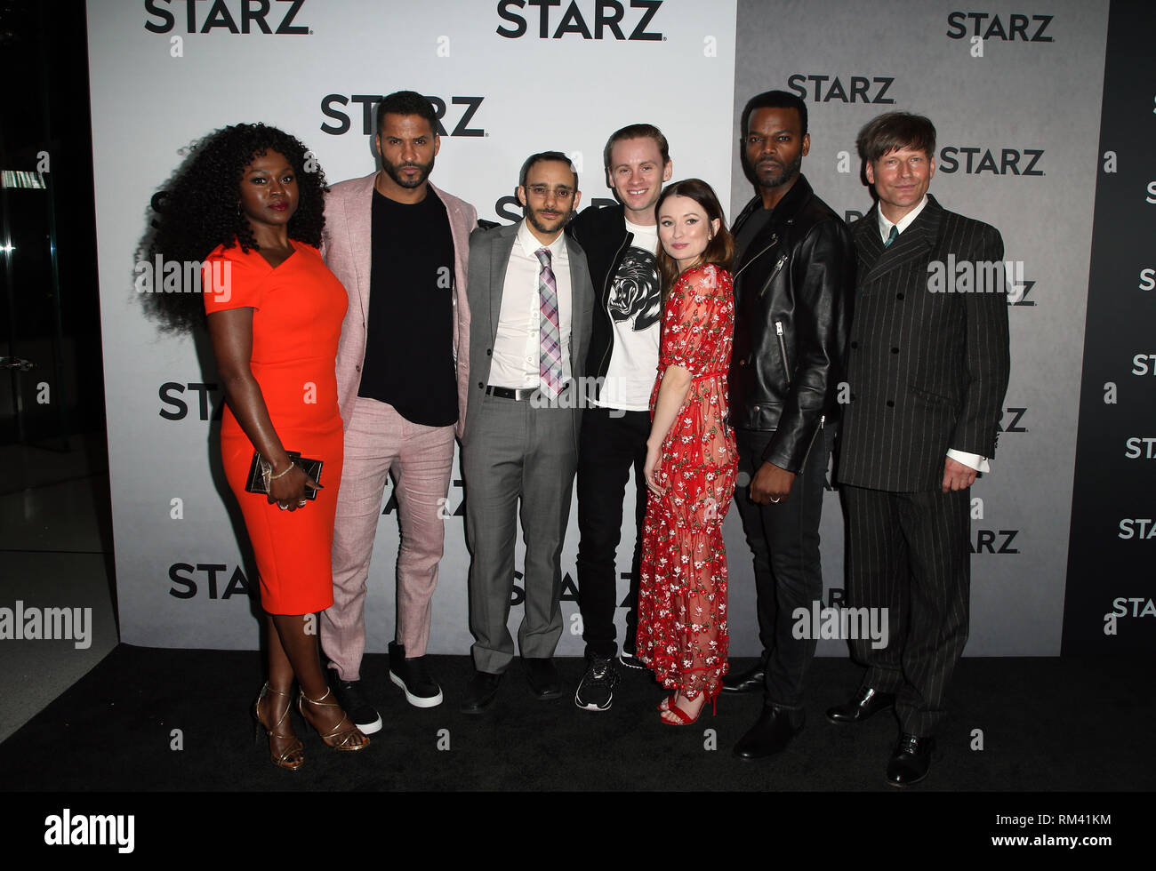 Los Angeles, Ca, USA. 12th Feb, 2019. Yetide Badaki, Ricky Whittle ...