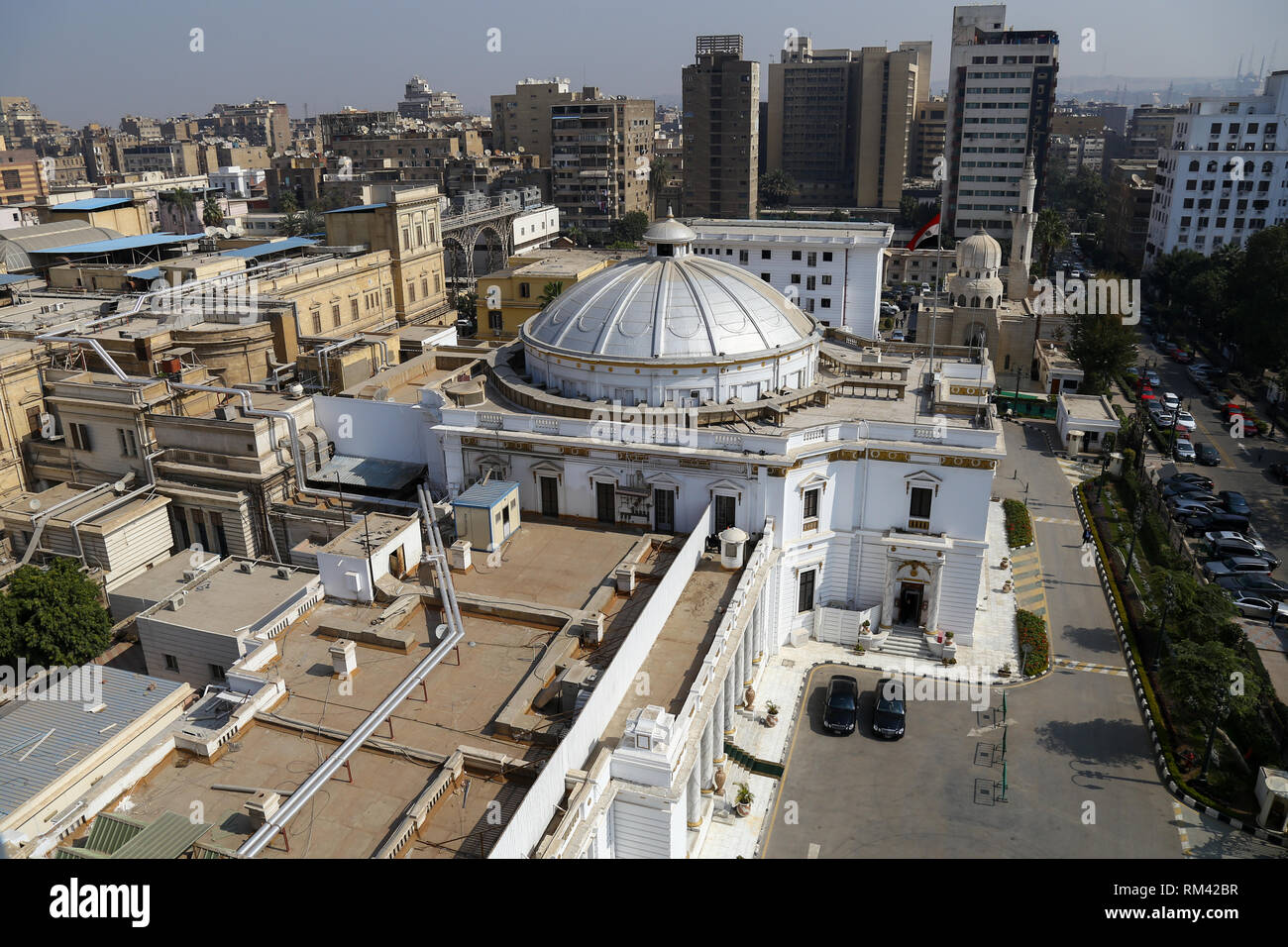 Egyptian parliament hi-res stock photography and images - Alamy