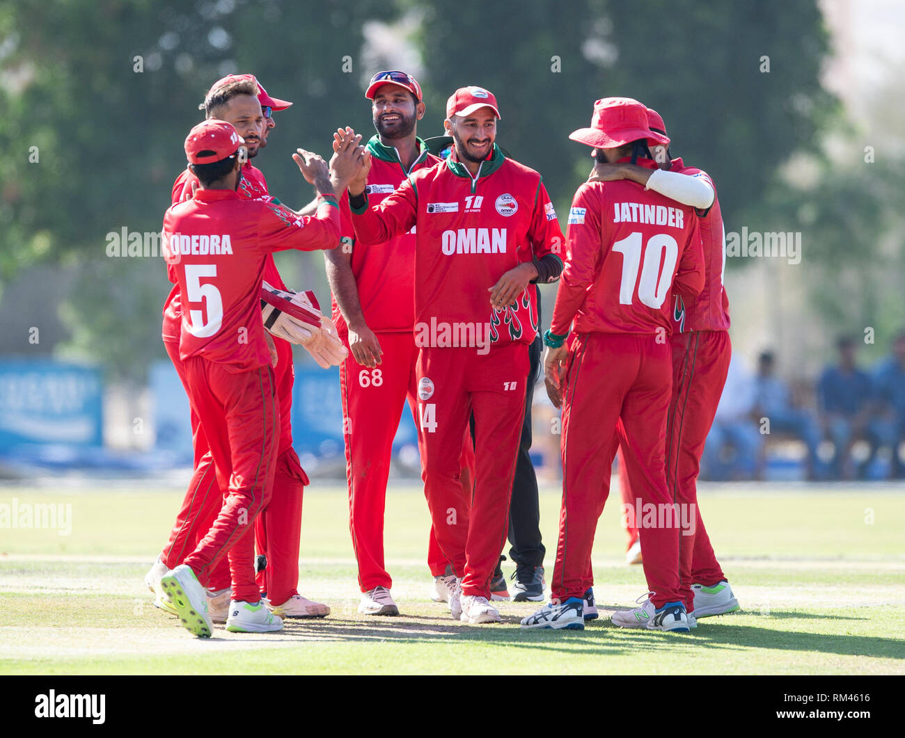 Oman cricket team hi-res stock photography and images - Alamy