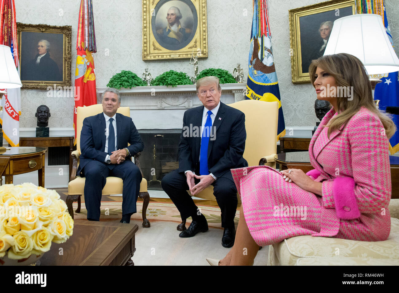 President duque hi-res stock photography and images - Alamy