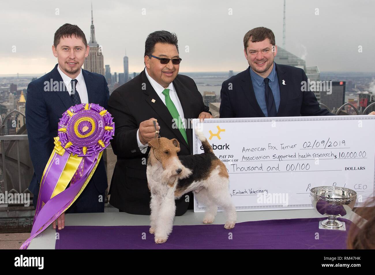 New York, NY, USA. 13th Feb, 2019. Warren Bradley, King, Gabriel Rangel ...