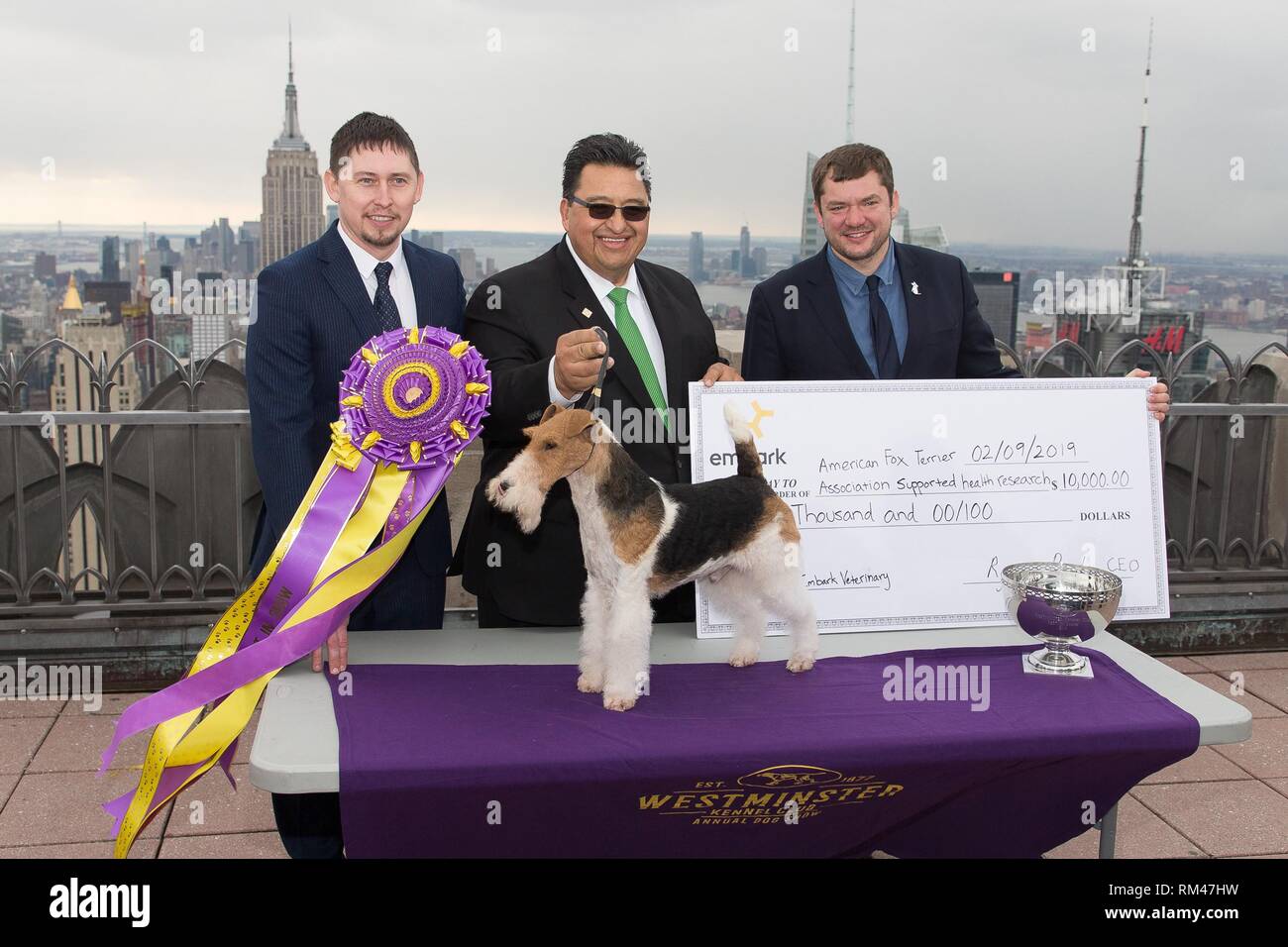 New York, NY, USA. 13th Feb, 2019. Warren Bradley, King, Gabriel Rangel ...