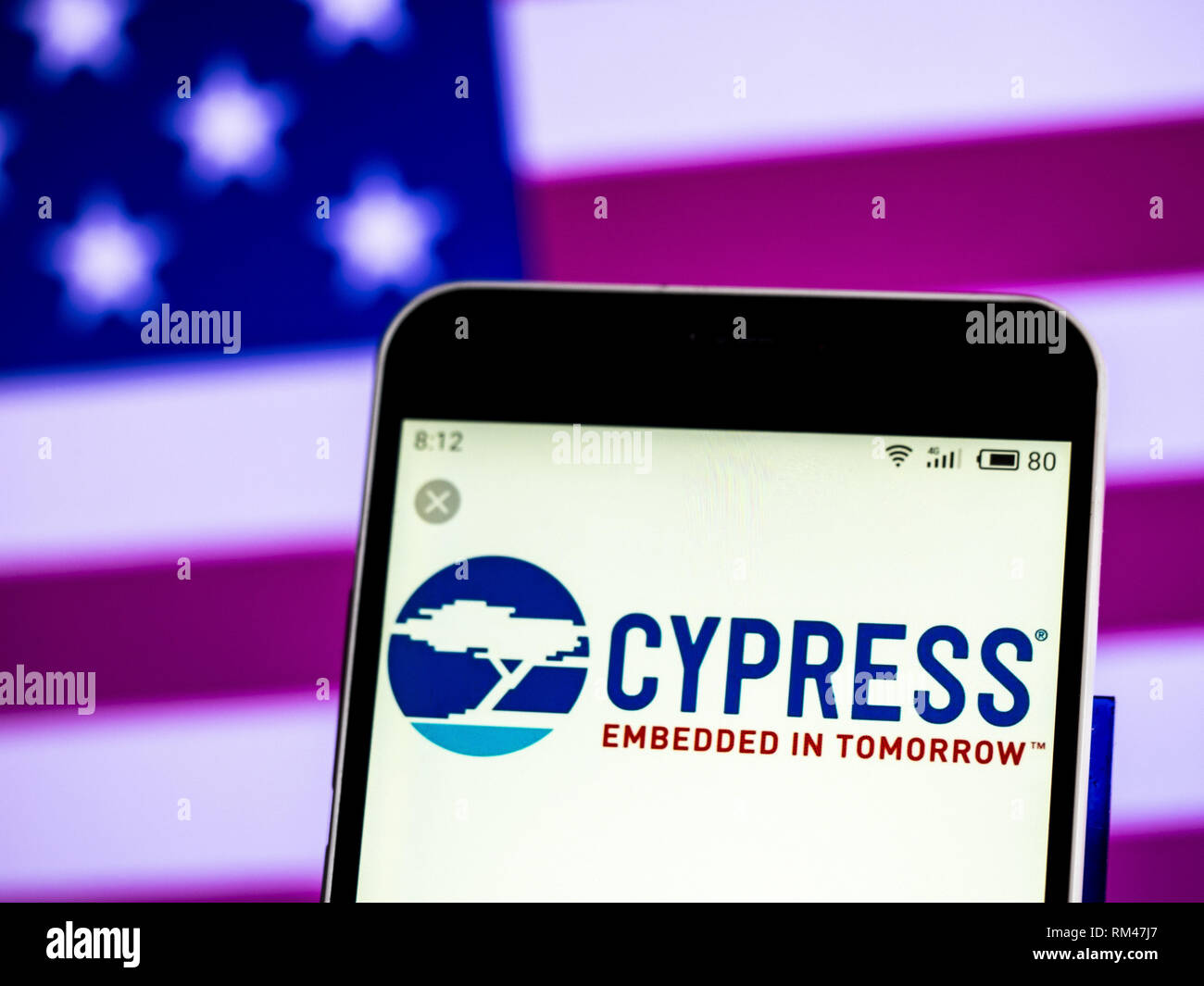 Cypress semiconductor logo hi-res stock photography and images - Alamy