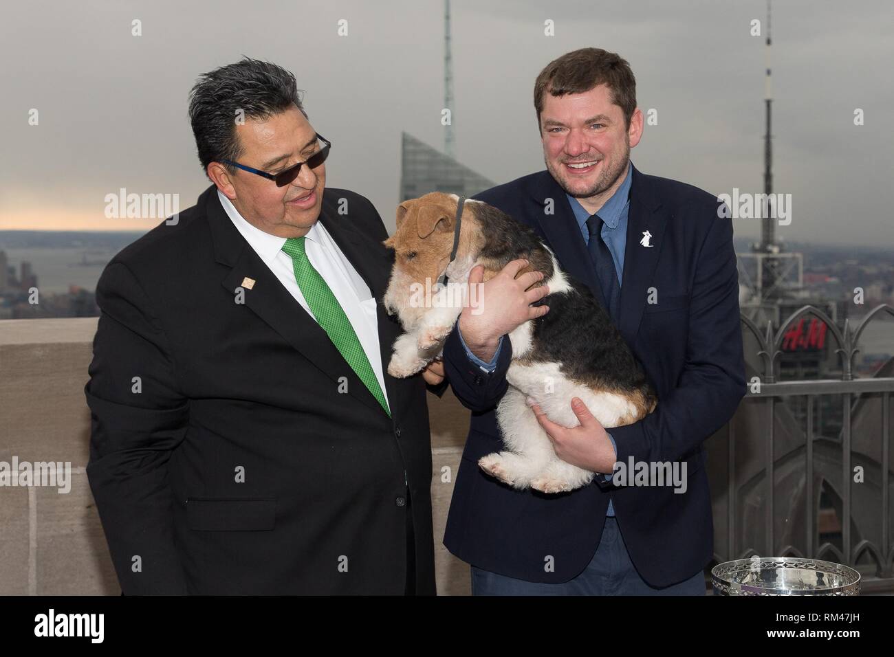 New York, NY, USA. 13th Feb, 2019. Warren Bradley, King, Gabriel Rangel ...