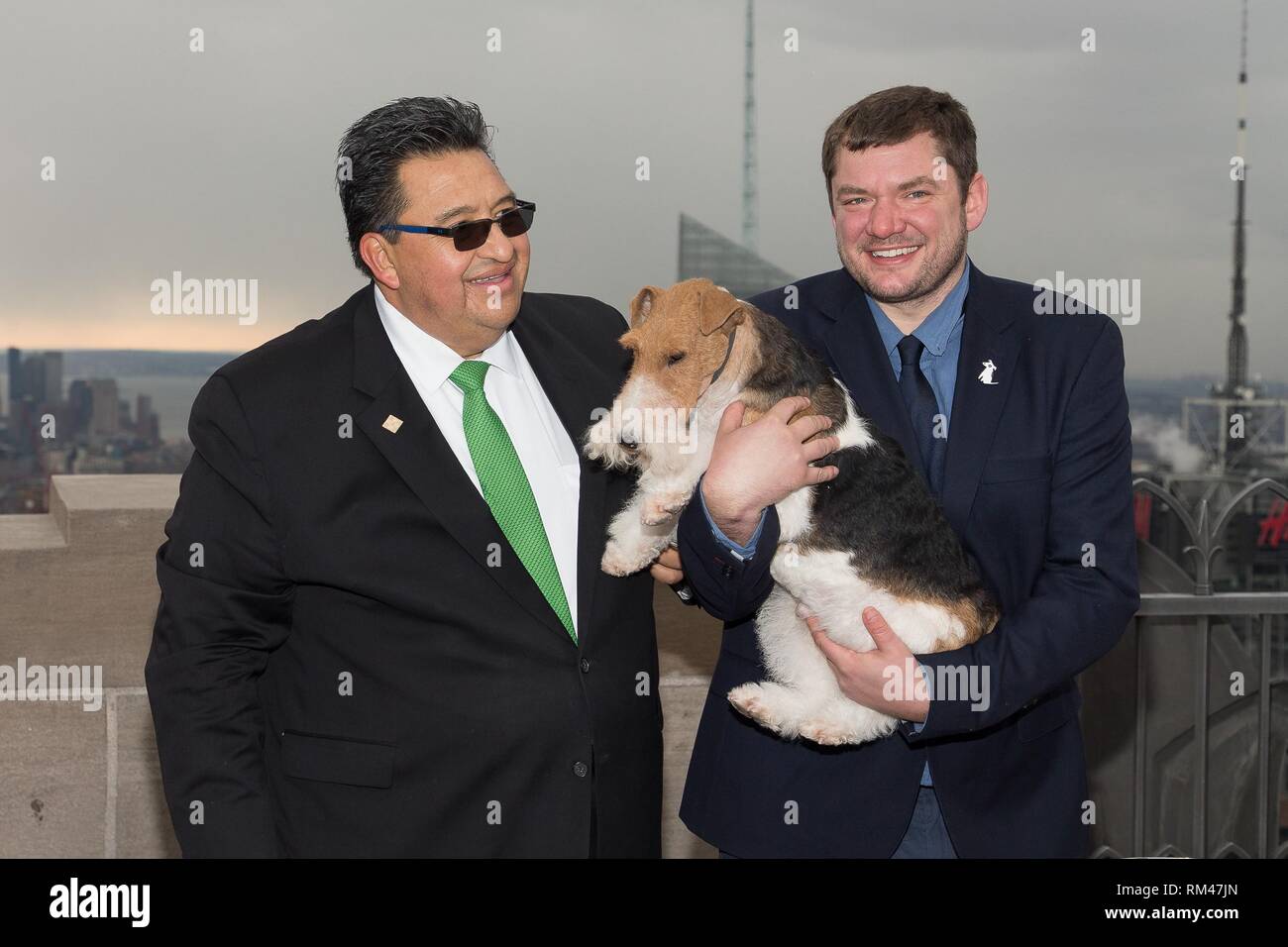 New York, NY, USA. 13th Feb, 2019. Warren Bradley, King, Gabriel Rangel ...