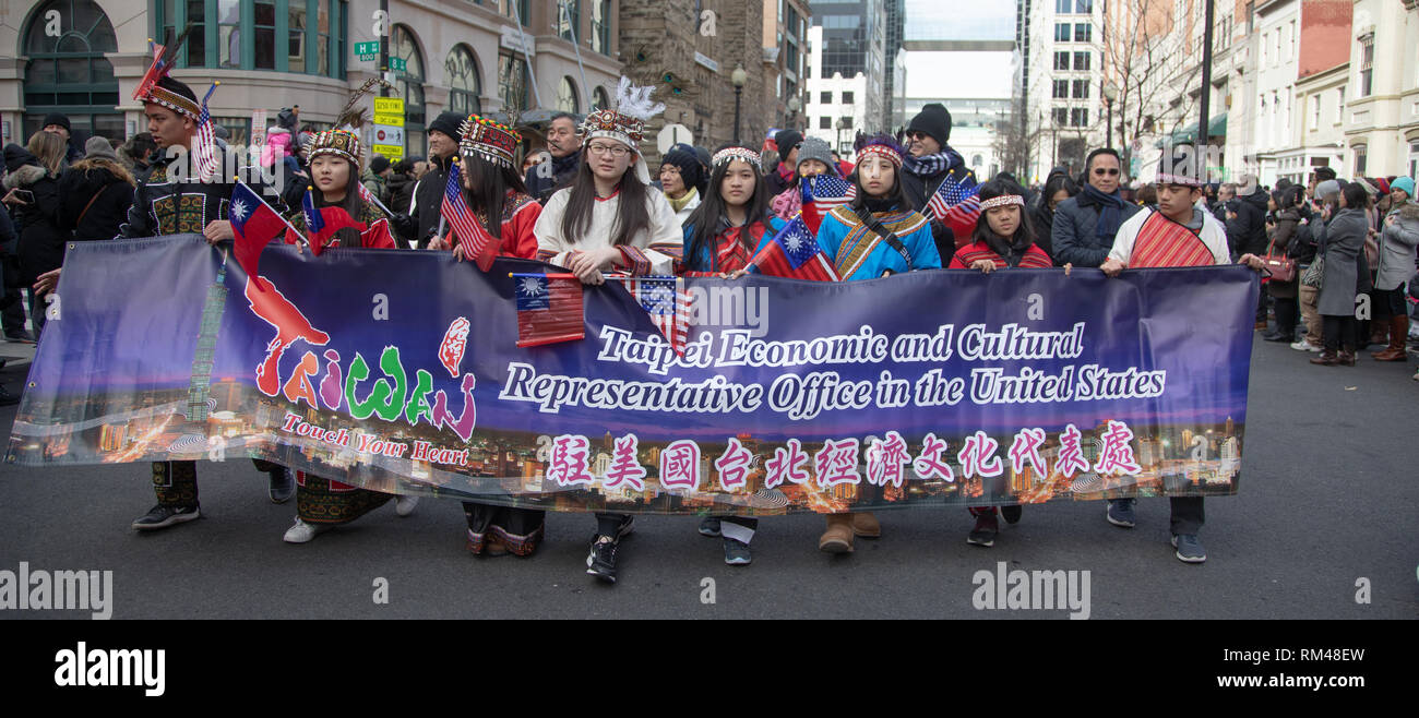 Washington, United States Of America. 10th Feb, 2019. The Taipei ...