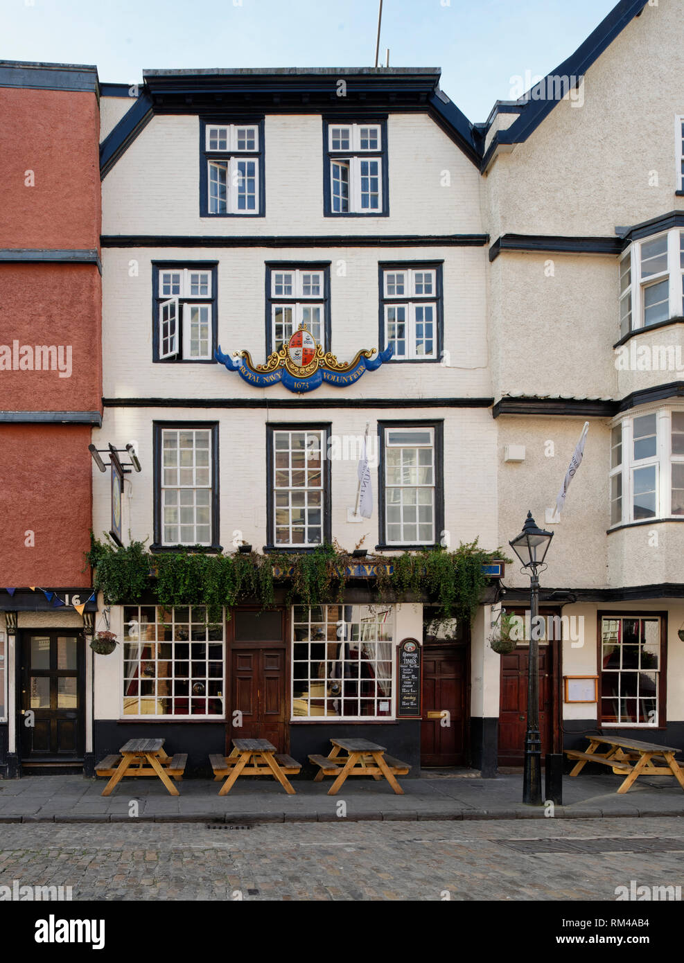 Famous Royal Navy Volunteer, King Street, Bristol, UK 17th century Inn ...