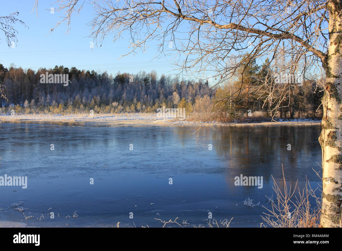 A cold river Stock Photo - Alamy