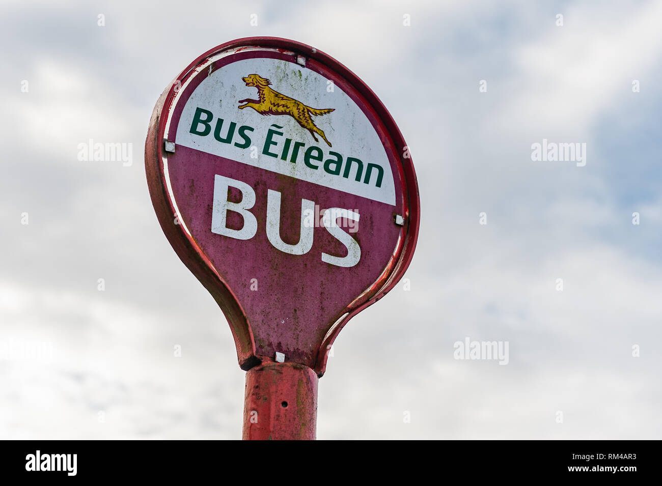 Bus eireann stop hi-res stock photography and images - Alamy