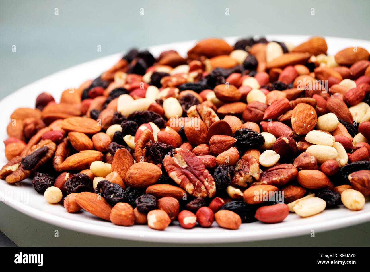 Bowl of nuts Stock Photo - Alamy