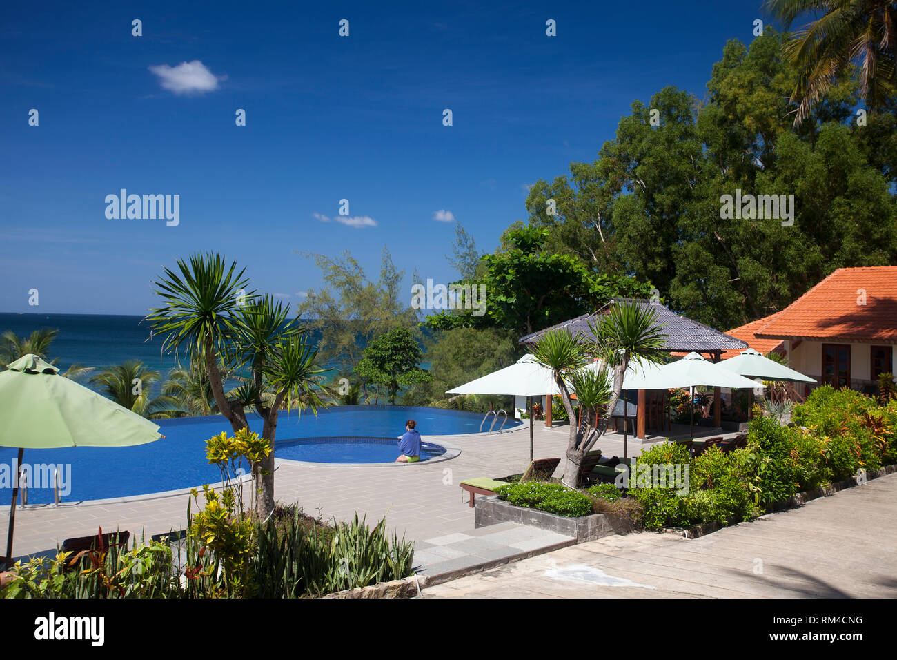 Beach-resort with swimming pool at Eco Lodge Resort, Phu Quoc Island ...