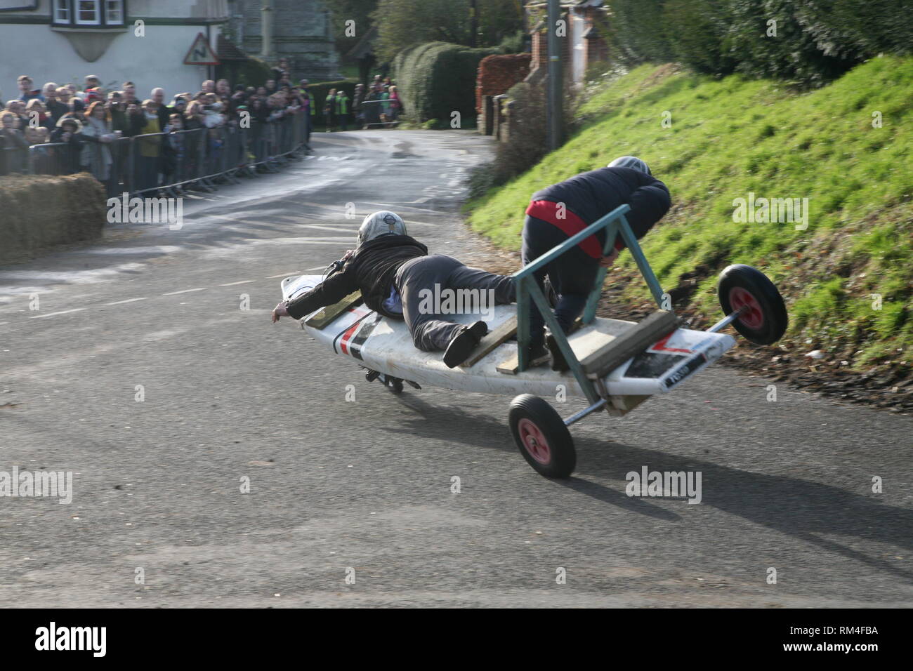 Soap Box Racing surf board Stock Photo - Alamy