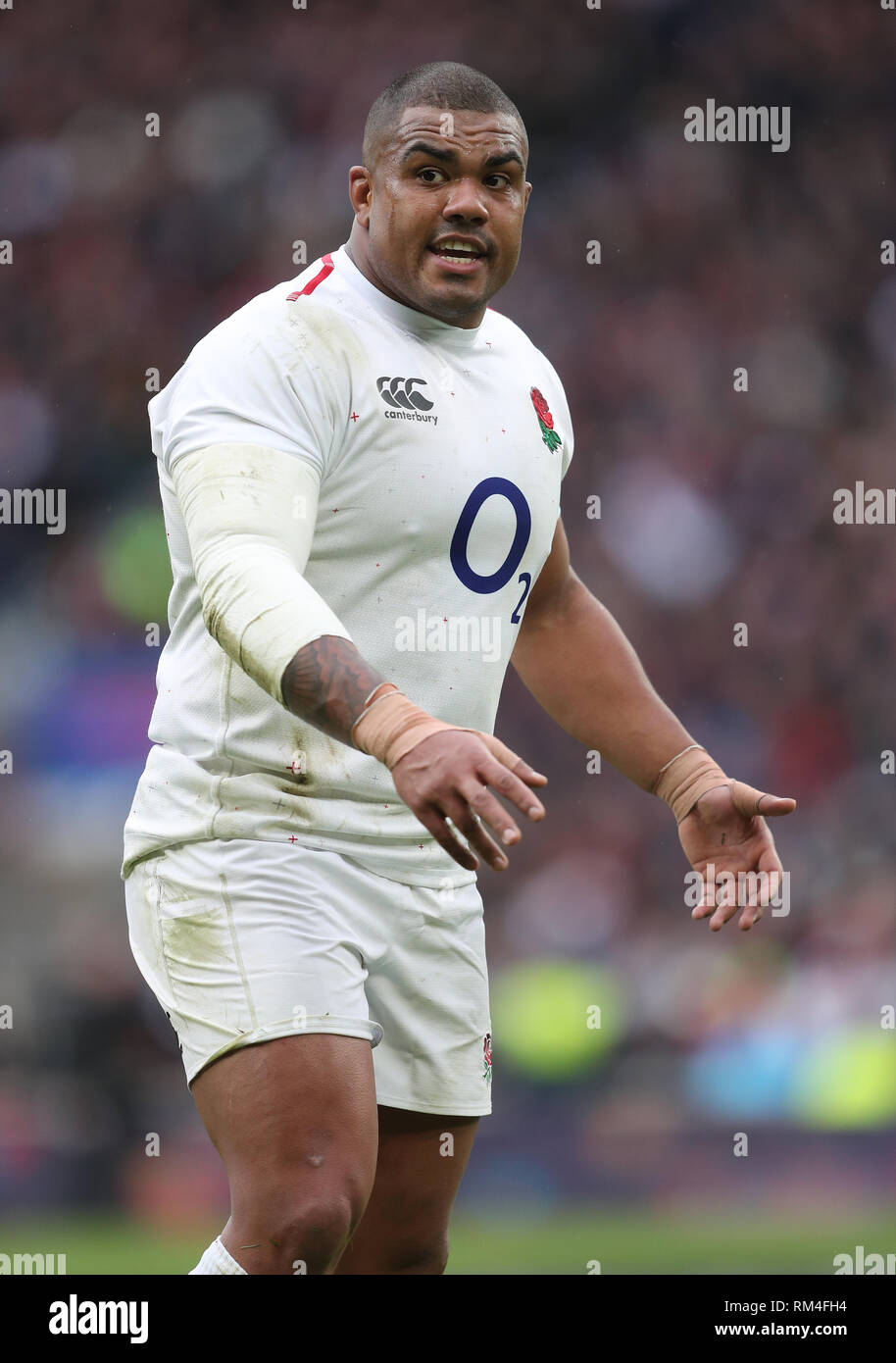 England's Kyle Sinckler during the Guinness Six Nations match at ...