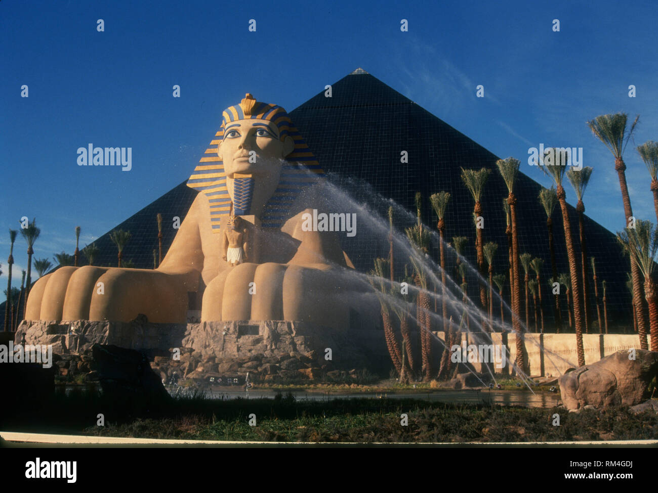 LAS VEGAS, NV - DECEMBER 31: A general view of atmosphere of the Luxor ...