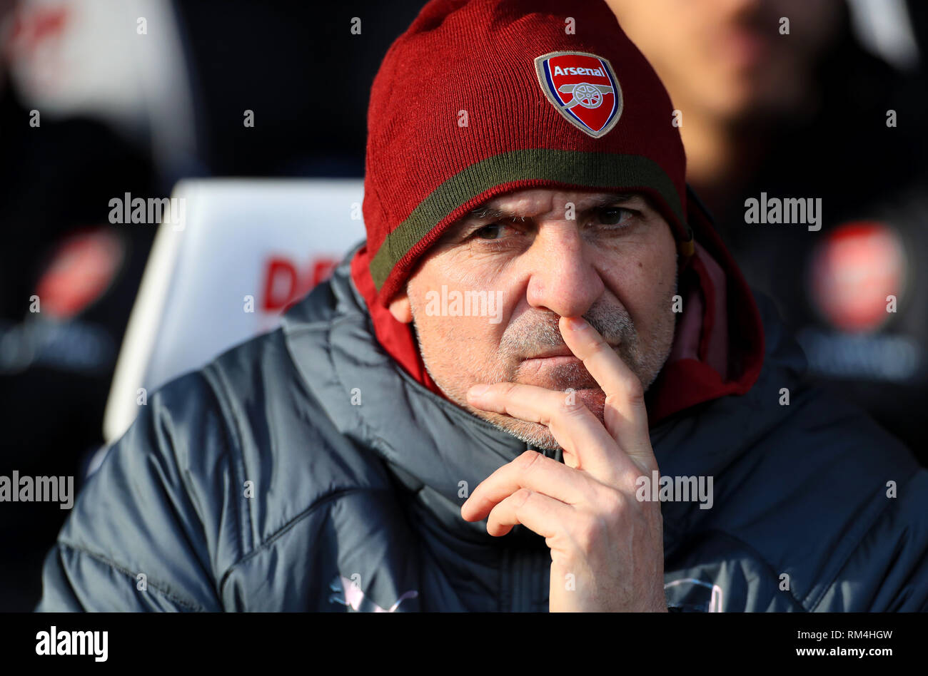 Arsenal First Team Head Coach Steve Bould Stock Photo - Alamy