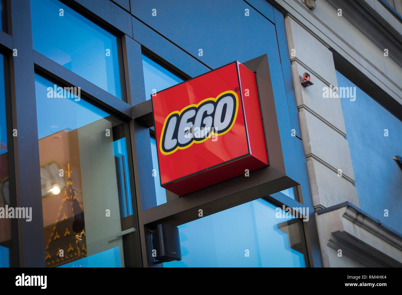 Lego store leicester square hi-res stock photography and images - Alamy