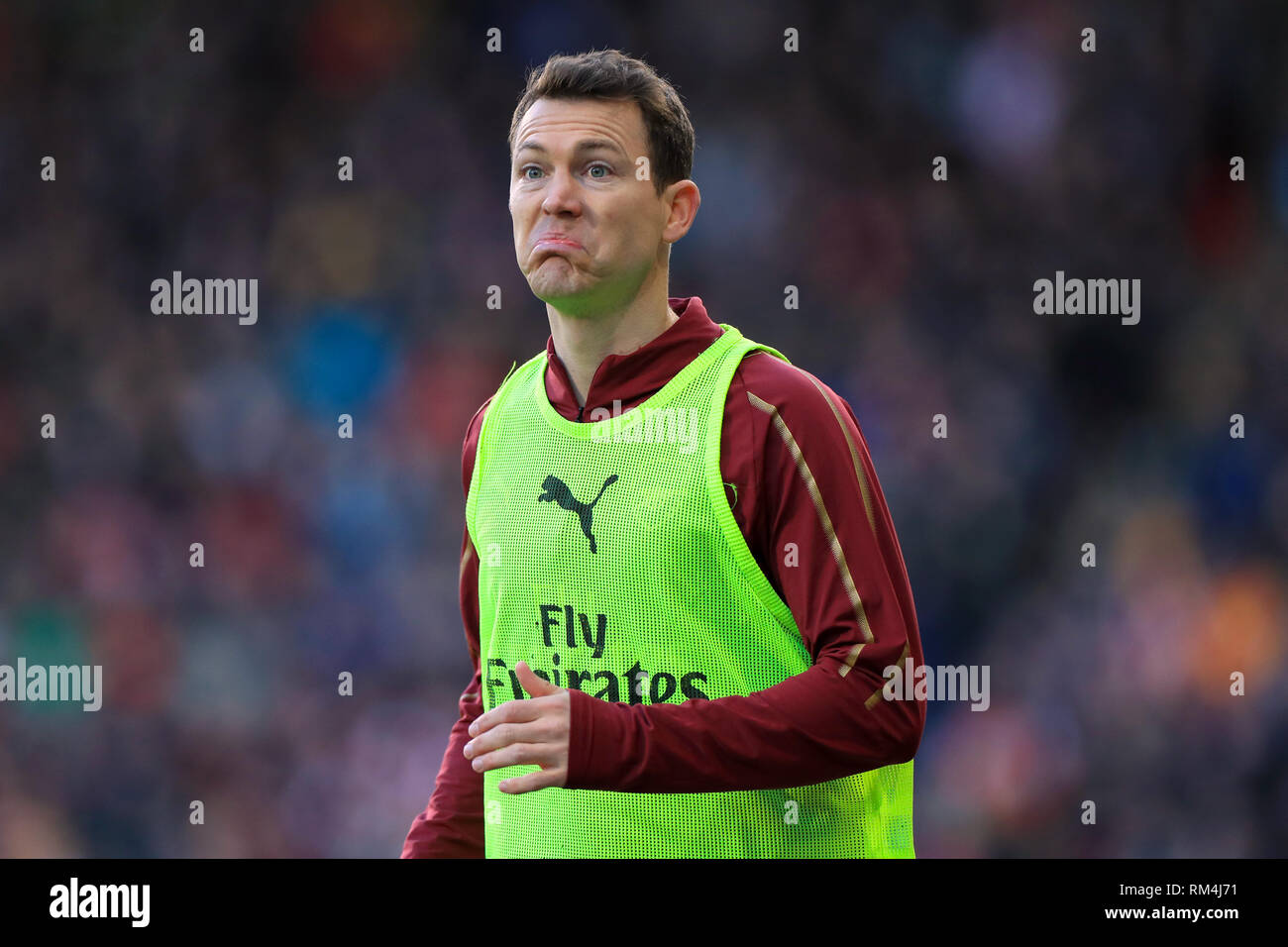 Arsenal's Stephan Lichtsteiner Stock Photo - Alamy