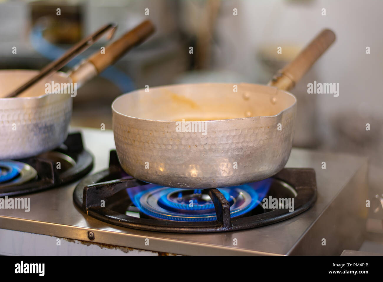 Boiling pot steam stove hi-res stock photography and images - Alamy