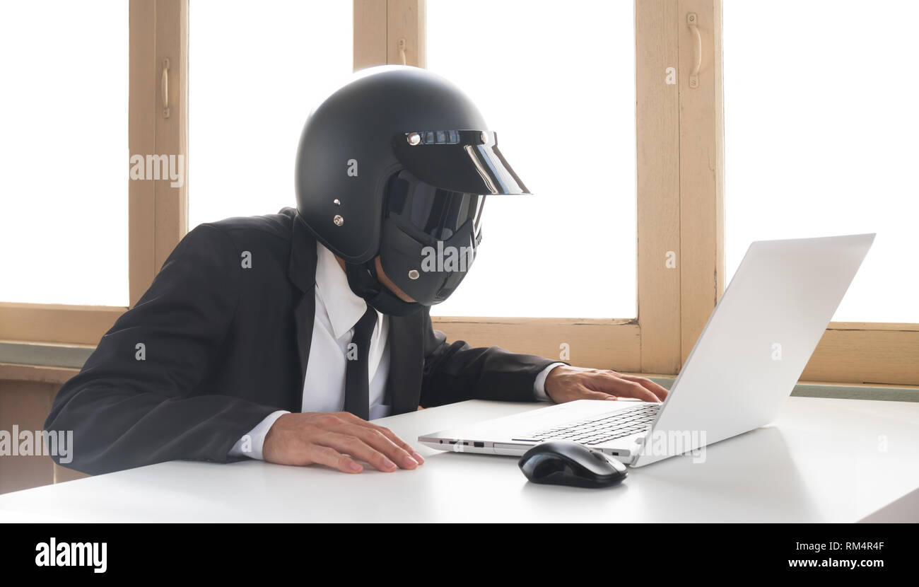 AI Artificial Intelligence Businessman Concept Searching or Scan System ...