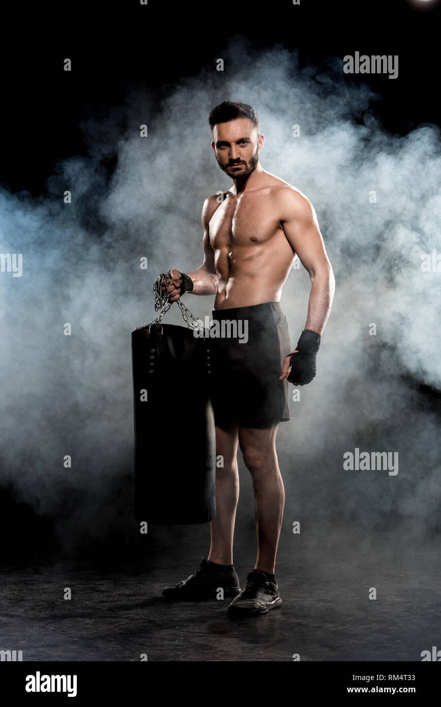 Strong male boxer on hi-res stock photography and images - Alamy