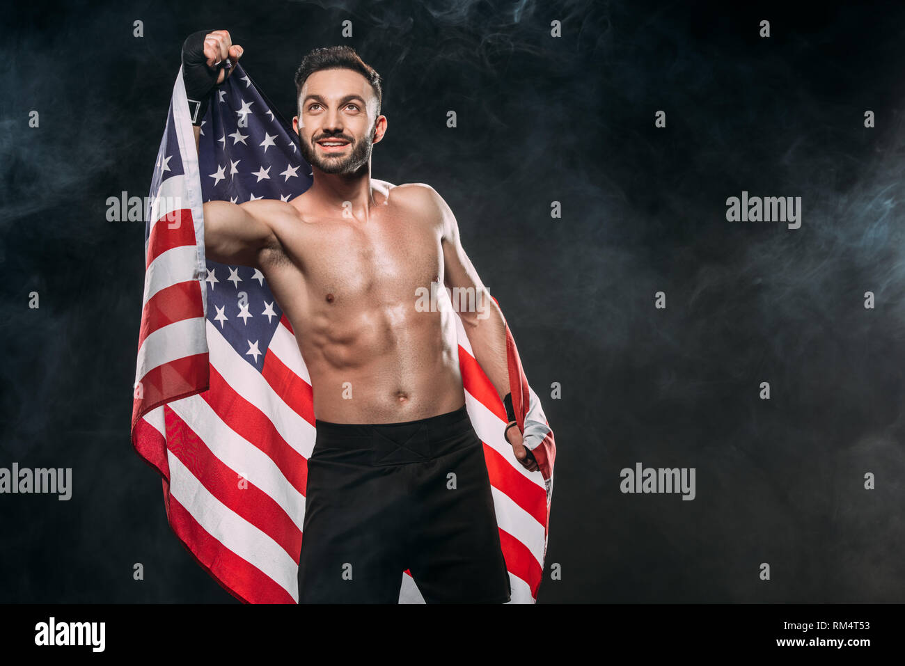 Happy athlete hi-res stock photography and images - Alamy
