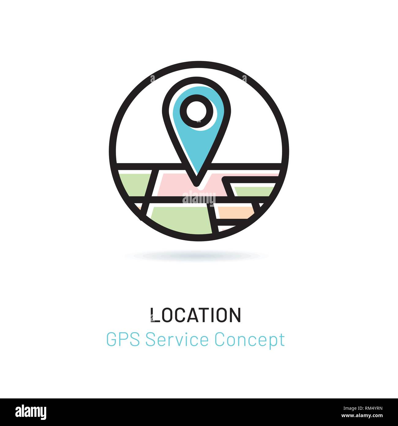 Single point perspective Stock Vector Images - Alamy