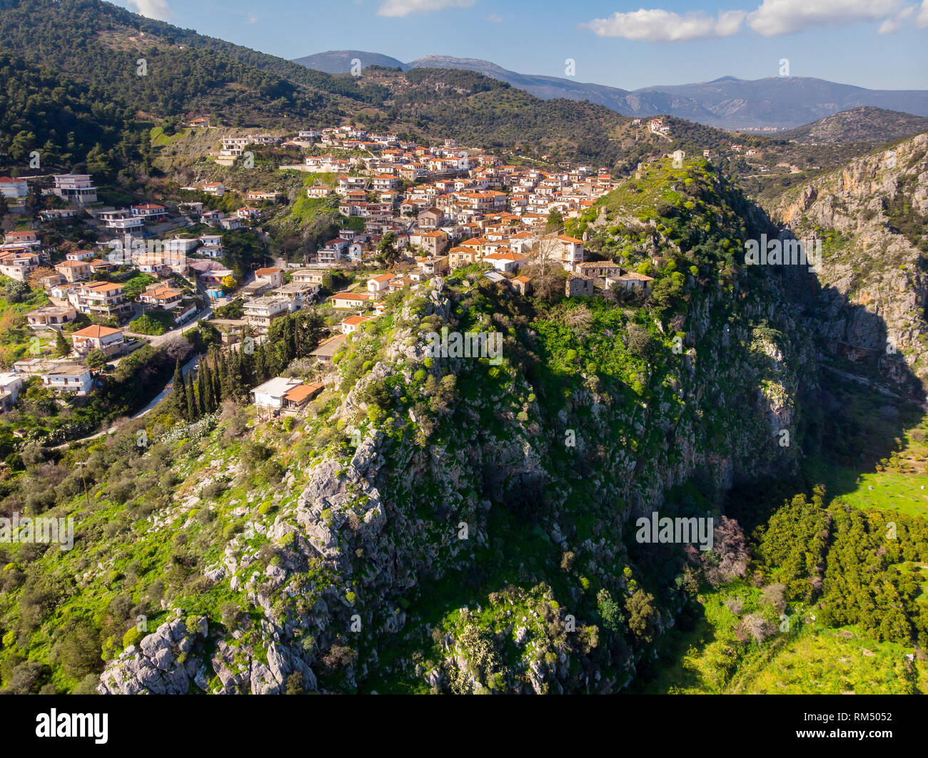 Ancient theatre of epidaurus aerial hi-res stock photography and images ...