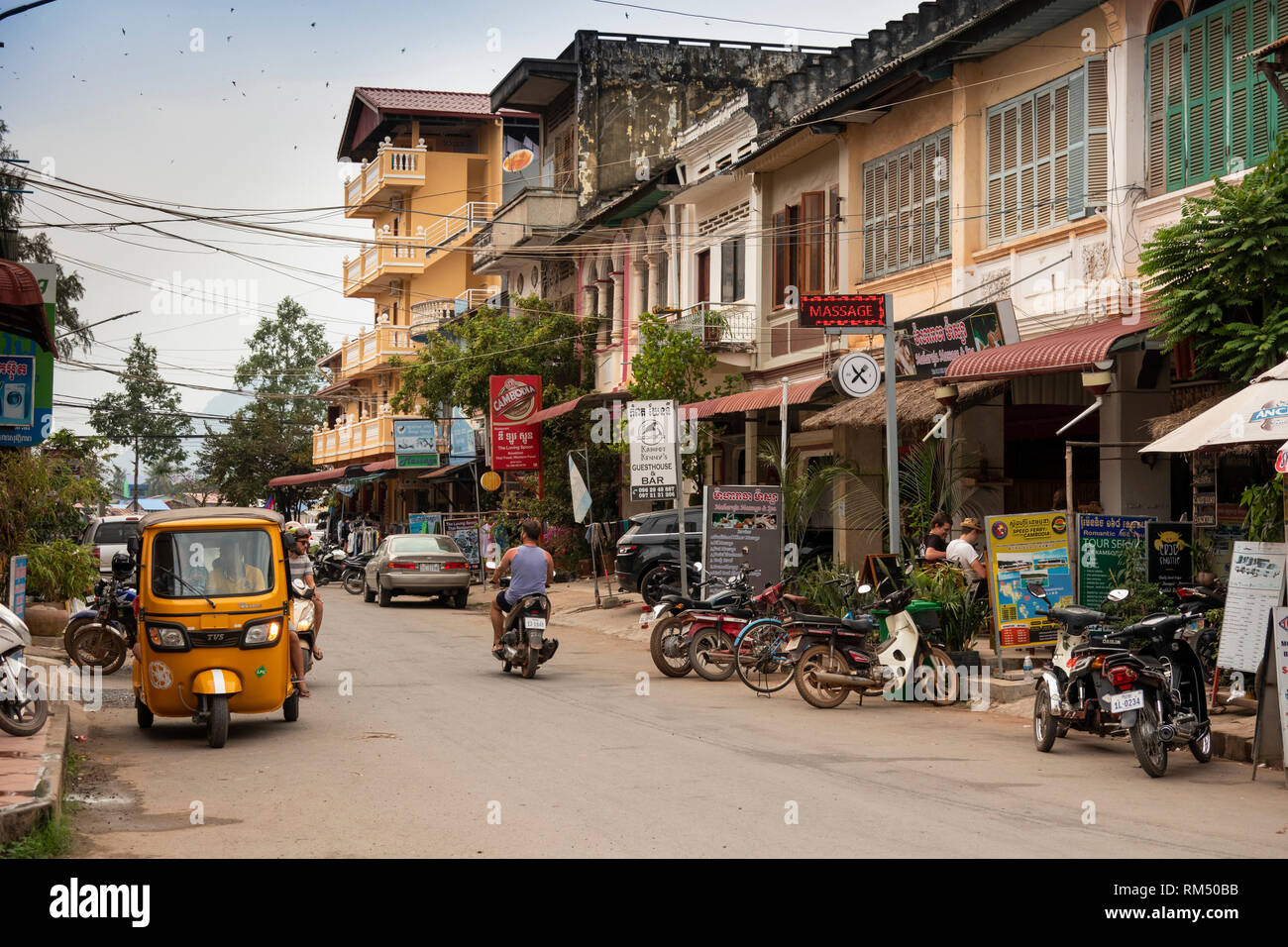 Cambodia, Kampot Province, Kampot city, East Street, 726, guest houses ...
