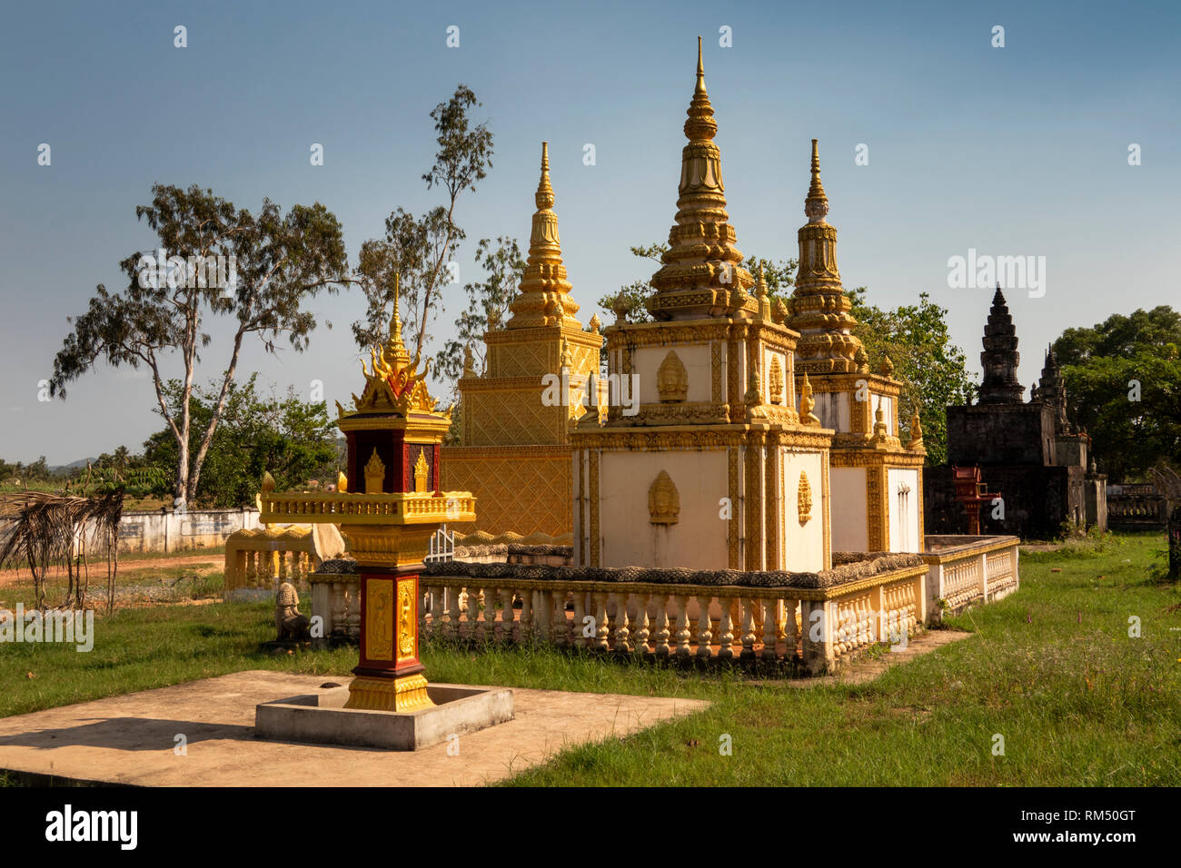 Cambodia, Kampot Province, Kampot, Tuek Chhou, Kbal Romeas village ...
