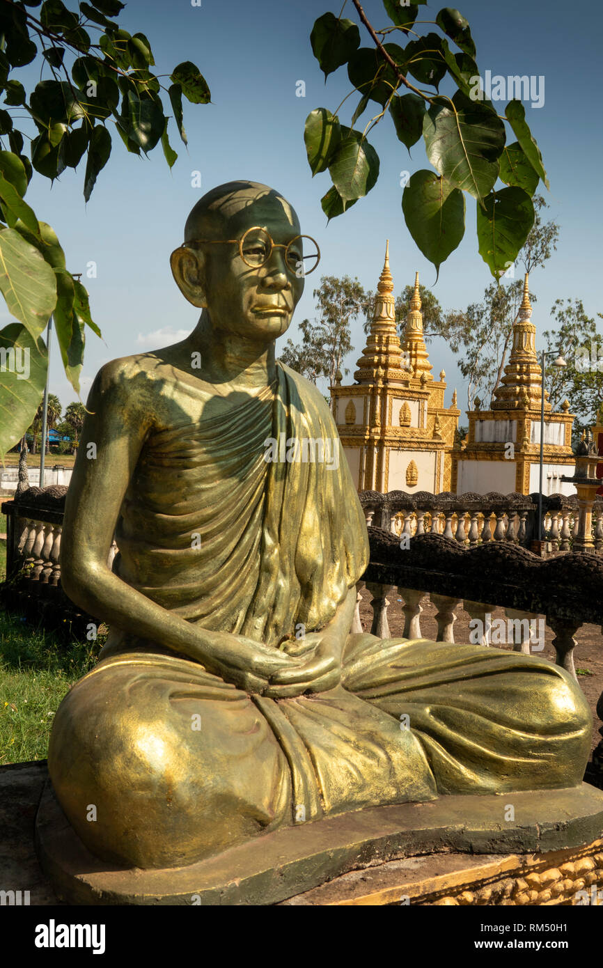 Cambodia, Kampot Province, Kampot, Tuek Chhou, Kbal Romeas village wat ...