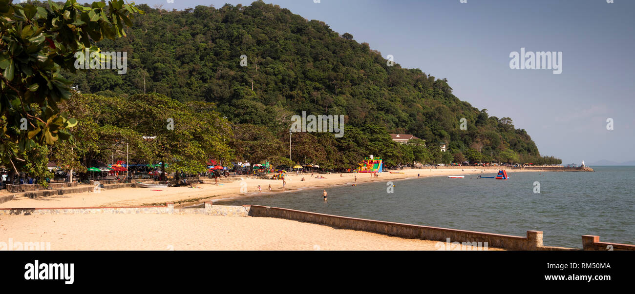 Cambodia, Kampot Province, Kep, beach, panoramic Stock Photo - Alamy