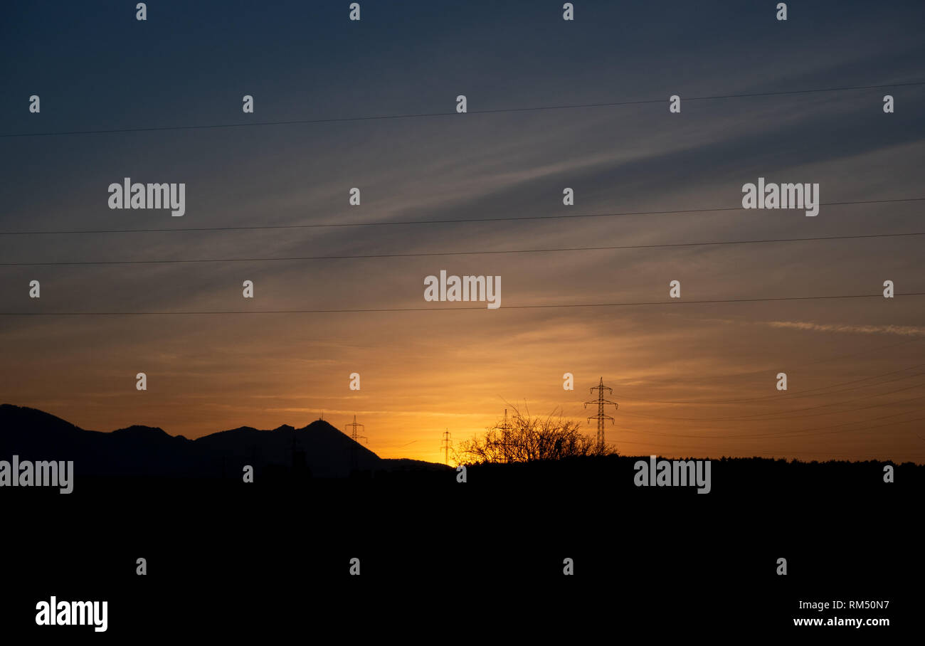 Moody sky backdrop hi-res stock photography and images - Alamy