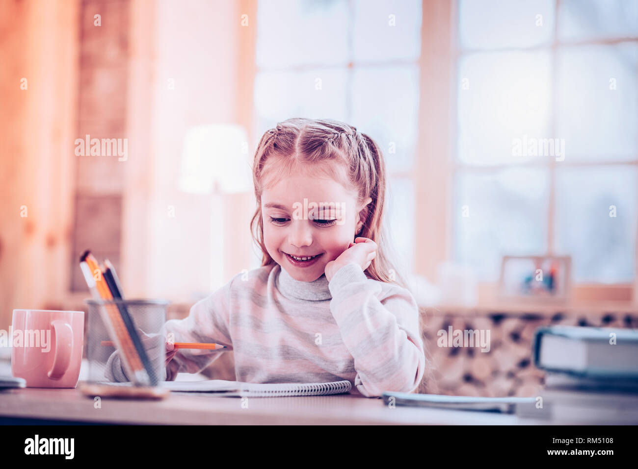 Homework album hi-res stock photography and images - Alamy
