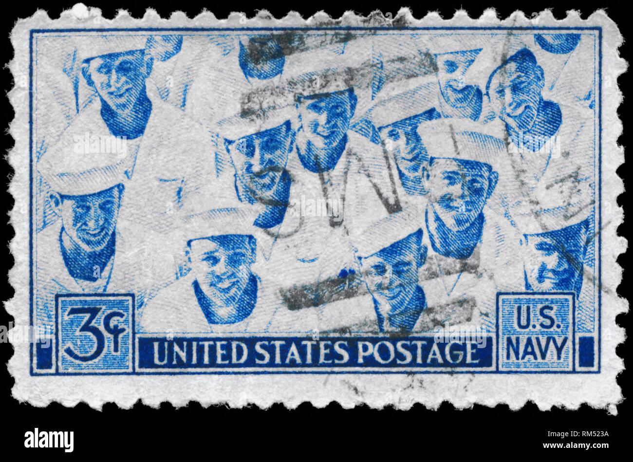 USA - CIRCA 1945: A Stamp printed in USA devoted to Achievements of the ...