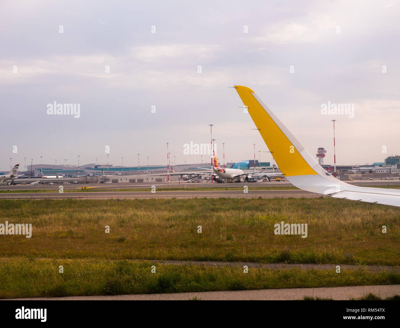 Terminal aircraft flight flying transport holiday travel hi-res stock ...